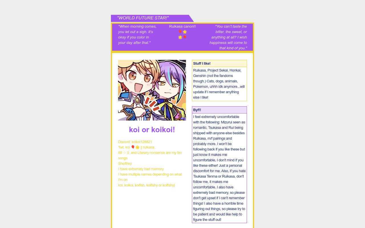 koi or koikois cardd!